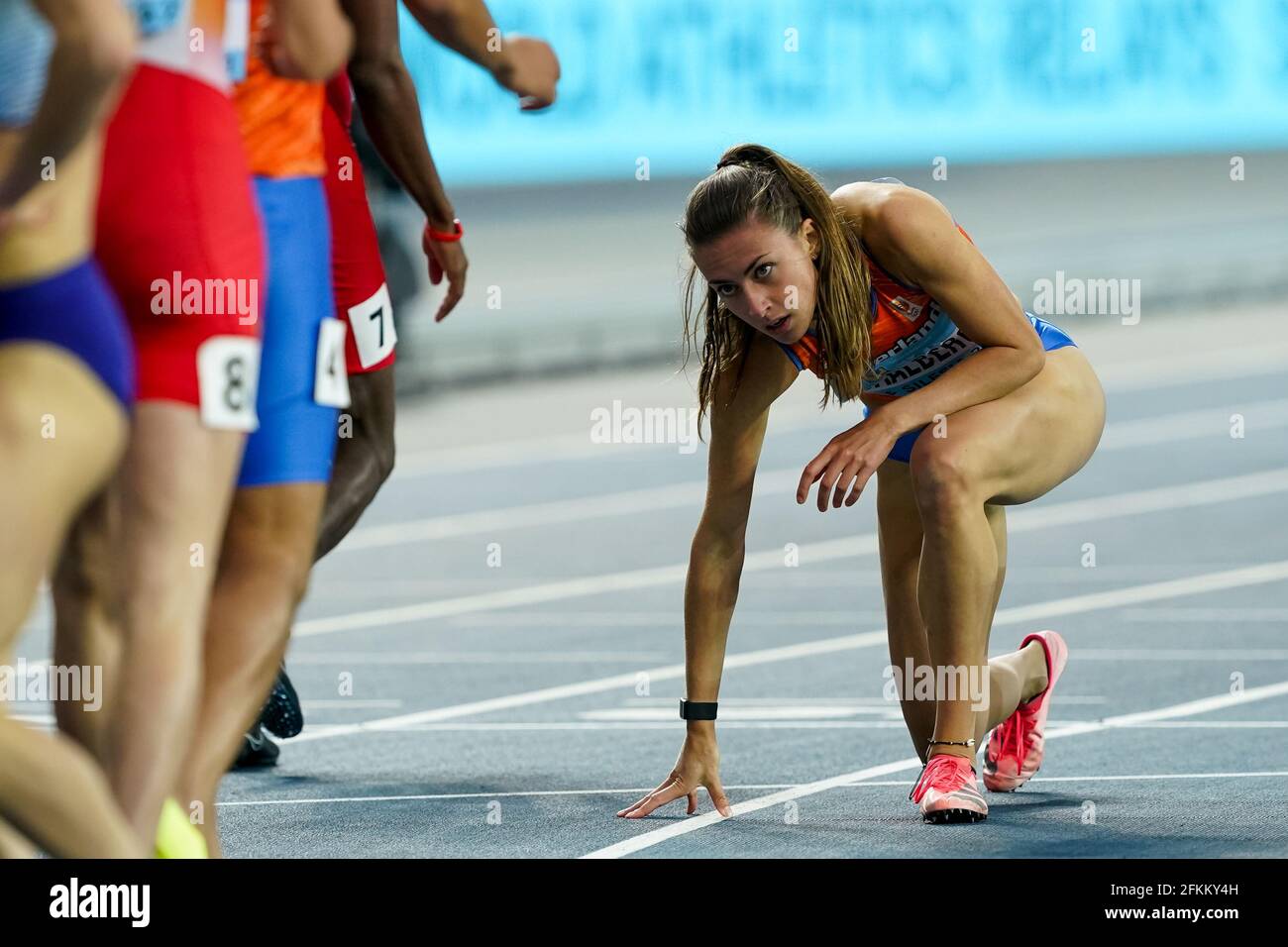 CHORZOW, POLAND - MAY 2: Eveline Saalberg of The Netherlands after ...