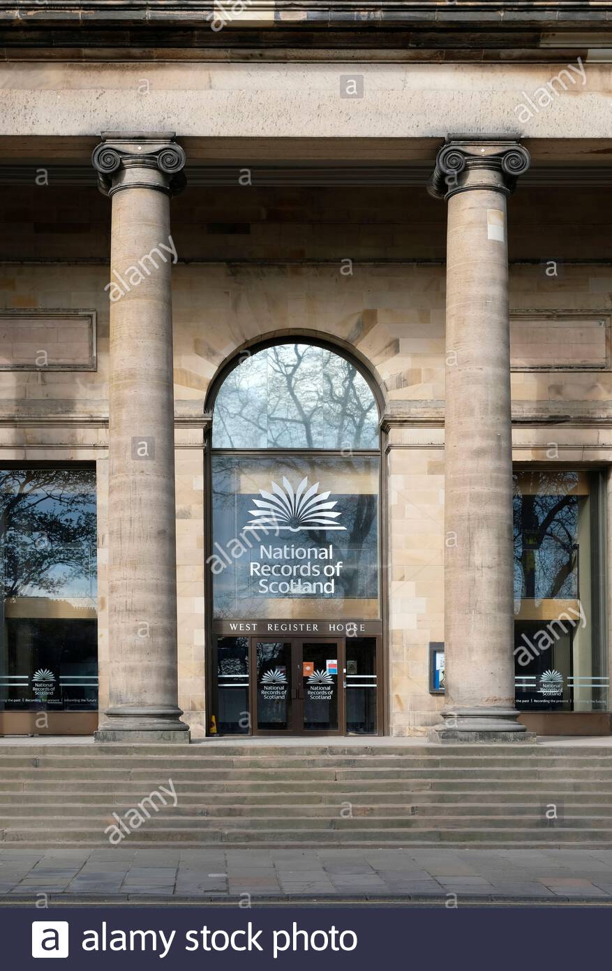 National Records of Scotland, West Register House, Charlotte Square ...