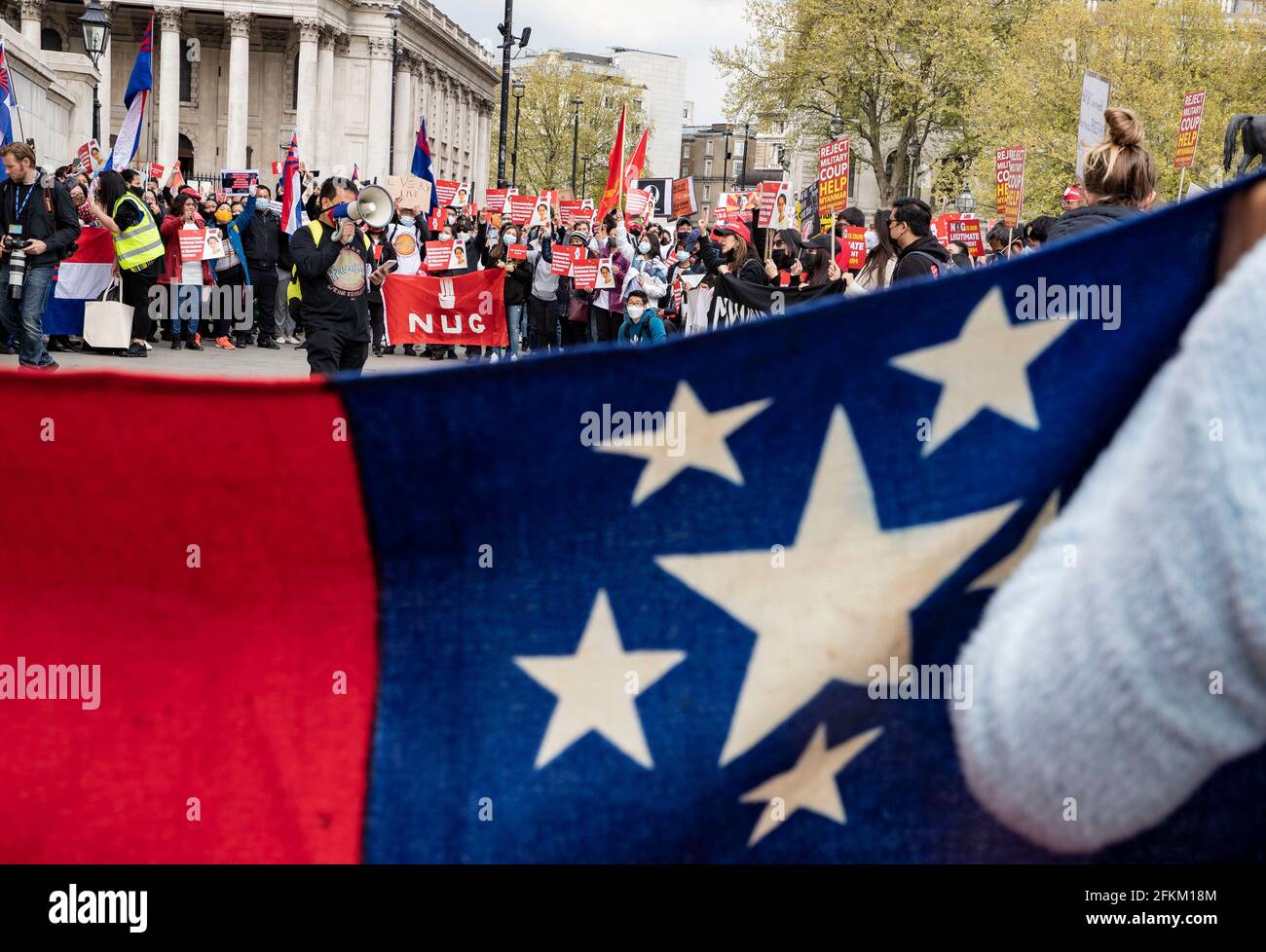 British national front rally hi-res stock photography and images - Alamy