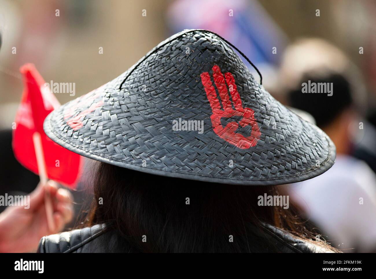 Finger salute head hi-res stock photography and images - Alamy