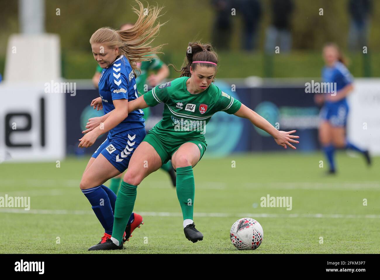 DURHAM CITY, UK. MAY 2ND Bethan MERRICK of Coventry United in action ...