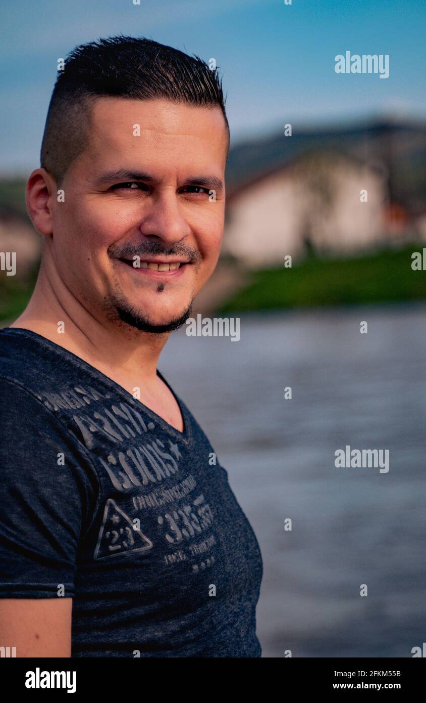Handsome middle aged men hi-res stock photography and images - Alamy