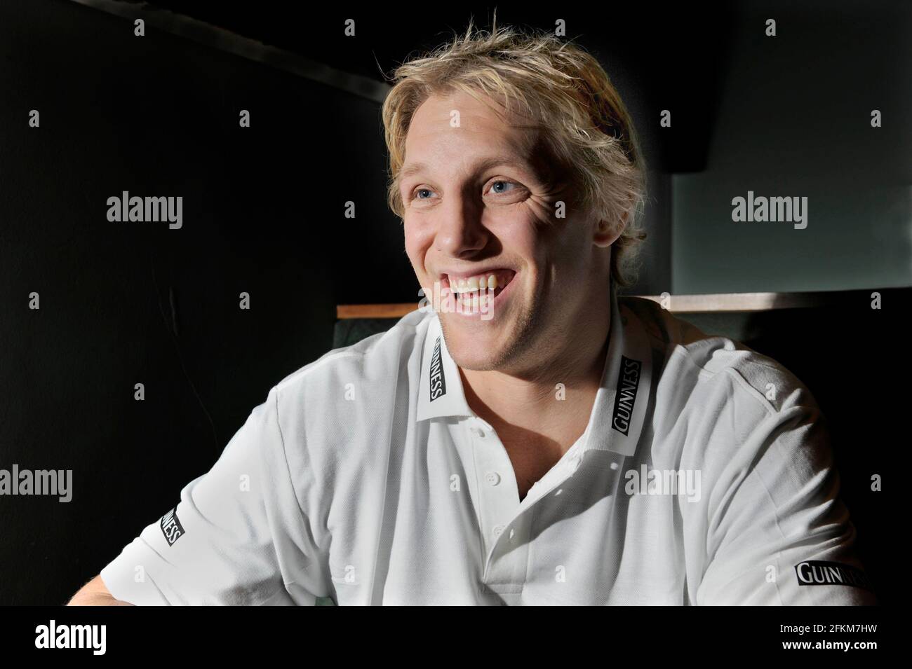 LEWIS MOODY (LEICESTER & ENGLAND) 20/1/10. PICTURE DAVID ASHDOWN Stock ...
