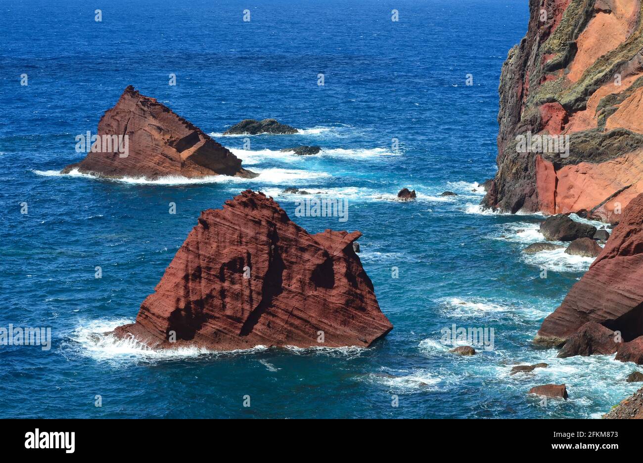 The Ponta de Sao Lourenco natural reserve, Madeira island’s easternmost ...