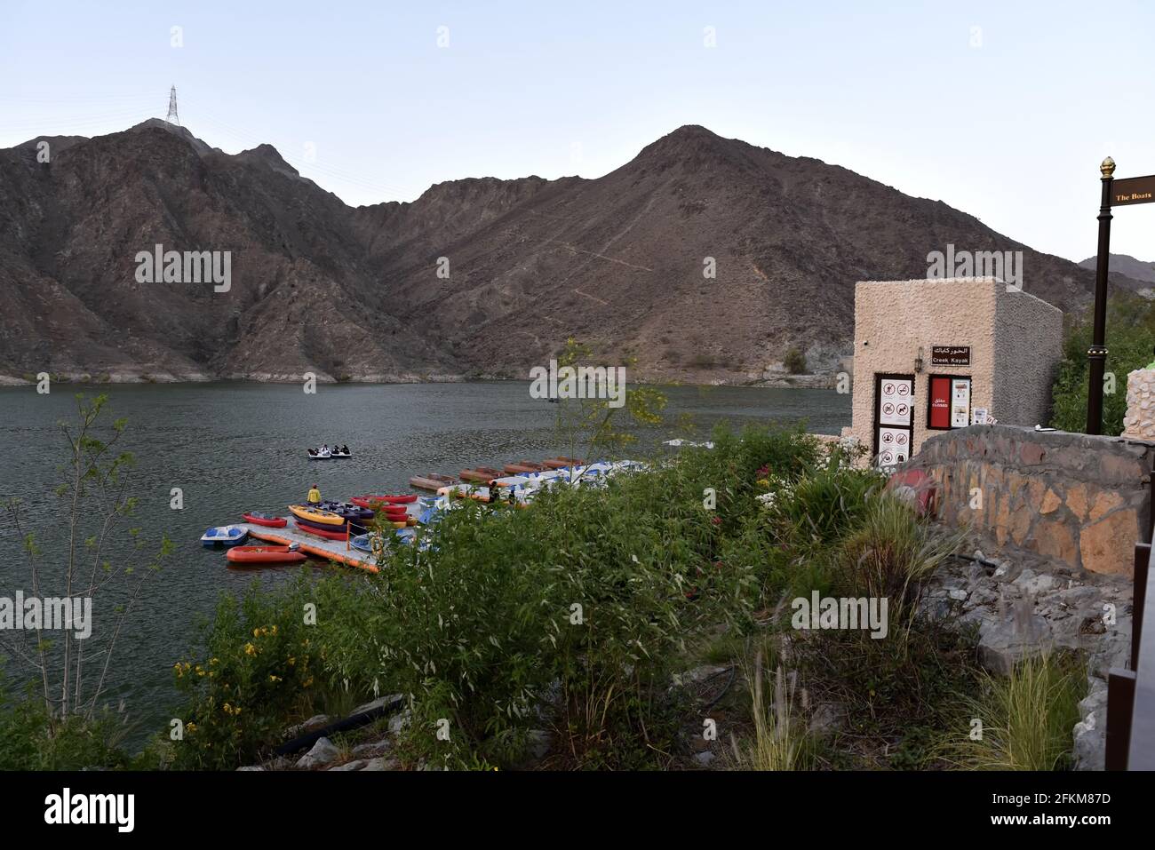 A mesmerizing scenery of a river and landscapes in Al Rafisah Dam ...