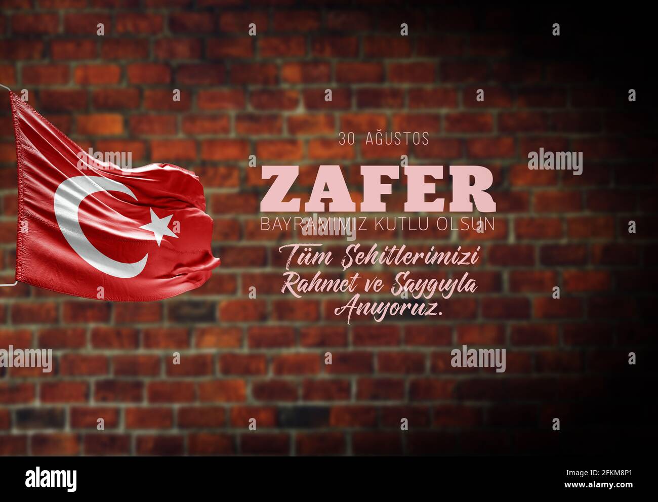 Turkish Flag, Flag design and presentation study - Turkey : 3D ...