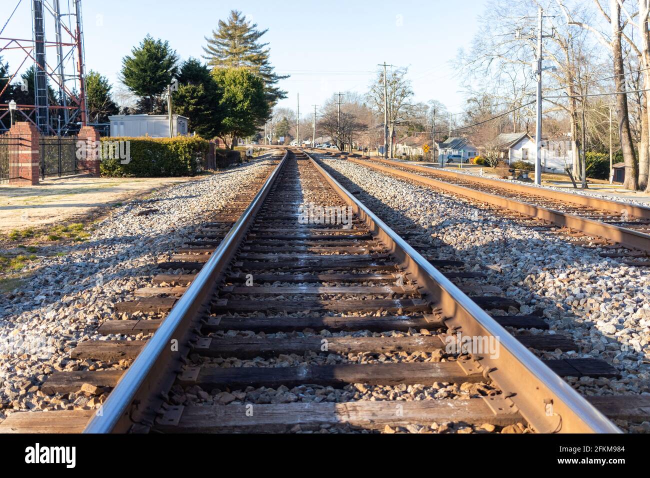 Long distance train line hi-res stock photography and images - Alamy