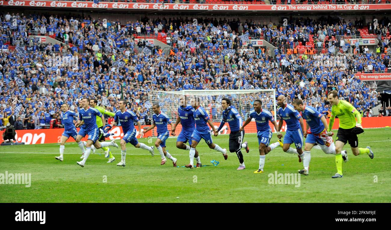 FA CUP FINAL 2010. CHELSEA V PORTSMOUTH. CHELSEA WIN. 15/5/2010 ...