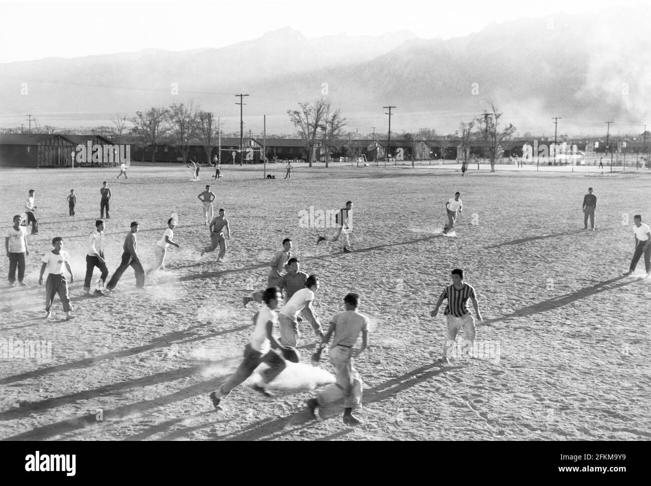 Field camps Black and White Stock Photos & Images - Alamy