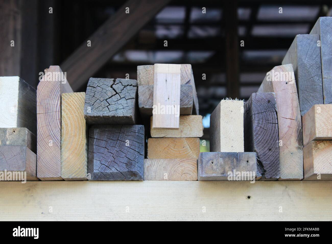 Dark wood pieces hi-res stock photography and images - Alamy