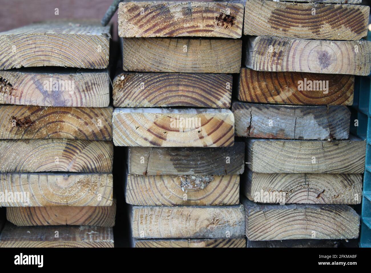 Pile stack stacked planks hi-res stock photography and images - Alamy