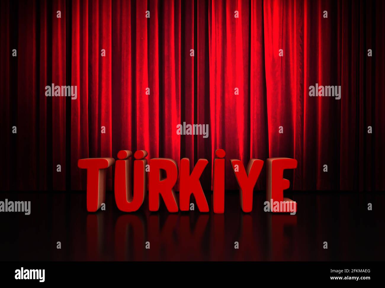 Turkish Flag, Flag design and presentation study - Turkey : 3D ...