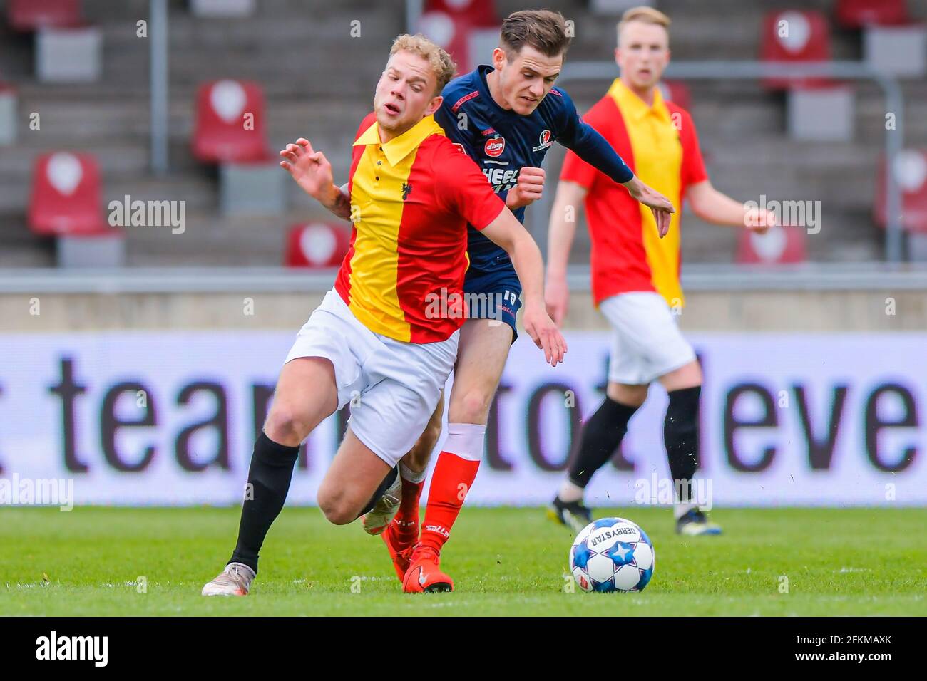 DEVENTER, NETHERLANDS - MAY 2: referee Serdar Gozubuyuk during the ...