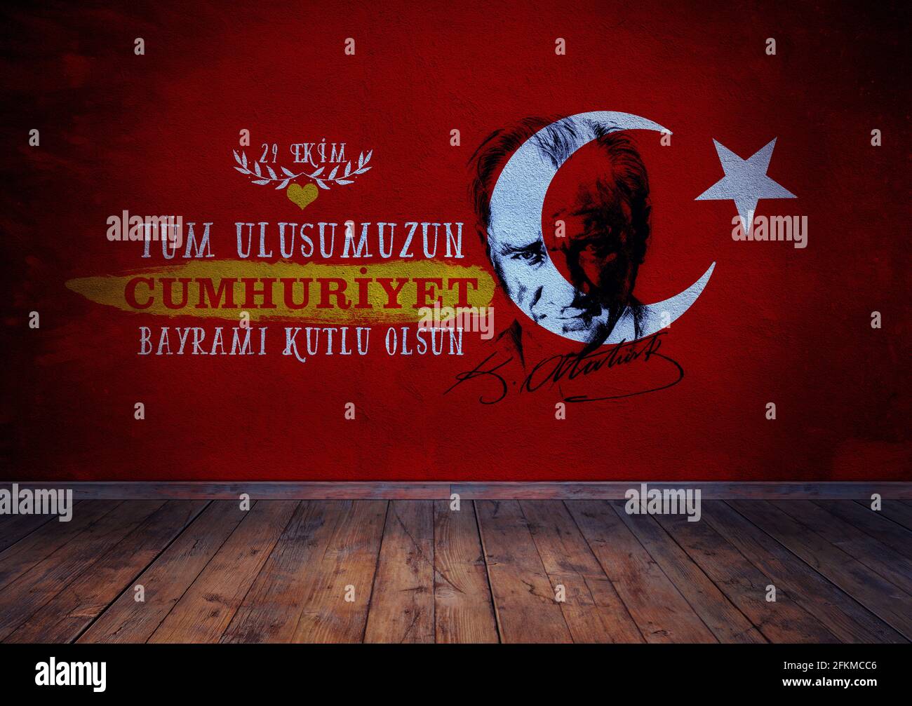 Turkish Flag, Flag design and presentation study - Turkey : 3D ...