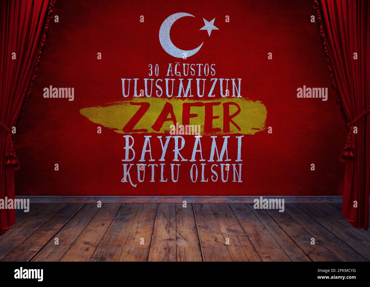 Turkish Flag, Flag design and presentation study - Turkey : 3D ...