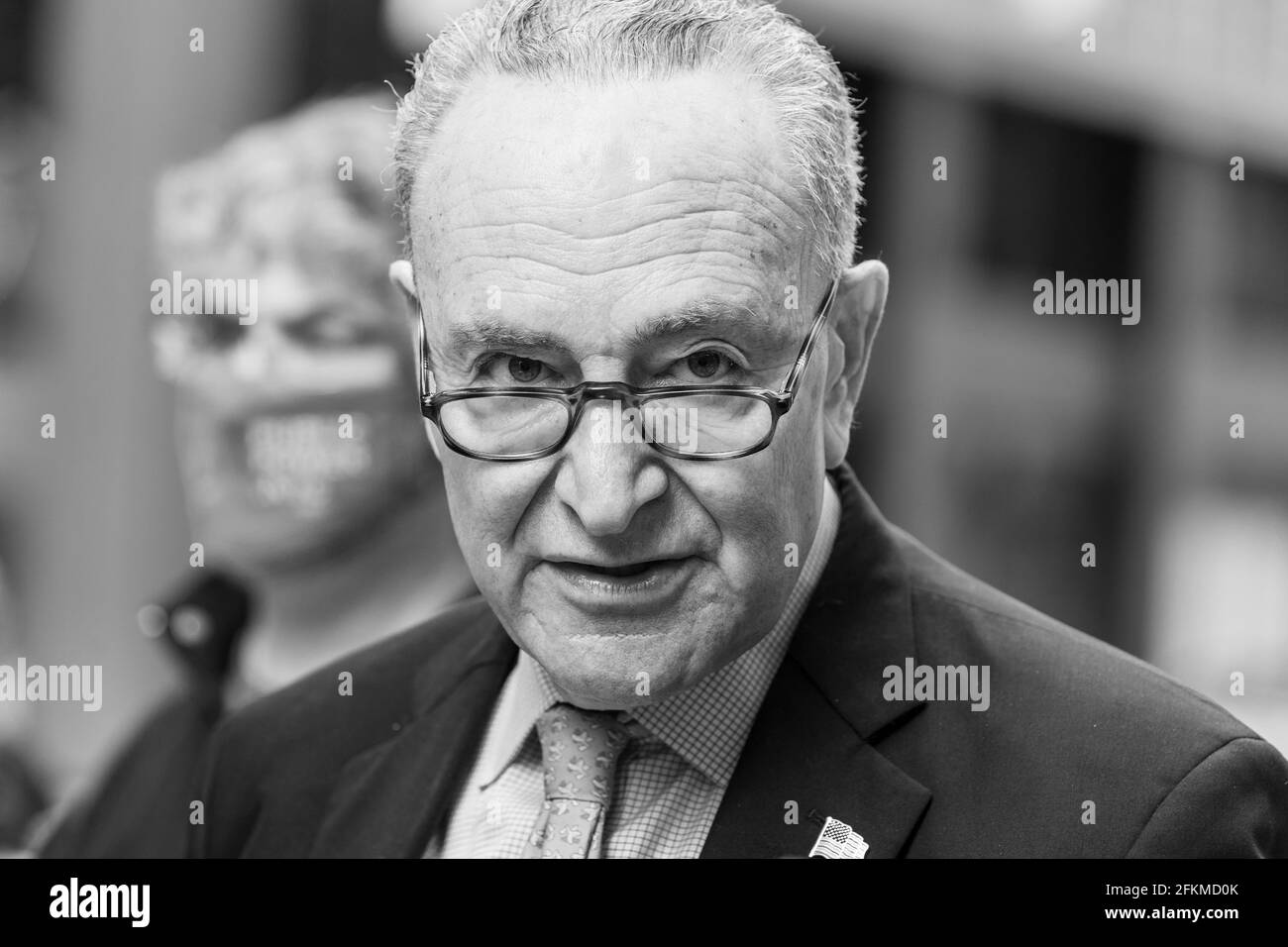 Charles schumer 2021 2021 Black and White Stock Photos & Images - Alamy