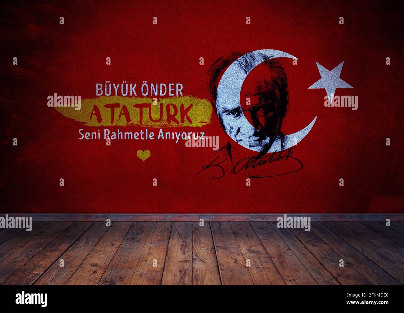 Turkish Flag, Flag design and presentation study - Turkey : 3D ...