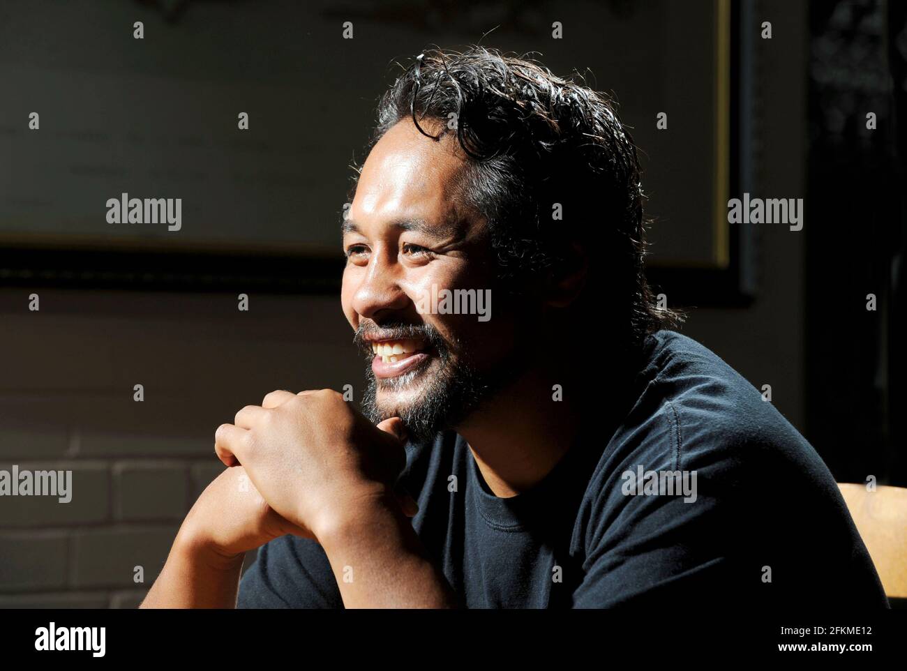 Seilala Mapusua of London Irish RFC. 15/9/09. PICTURE DAVID ASHDOWN ...