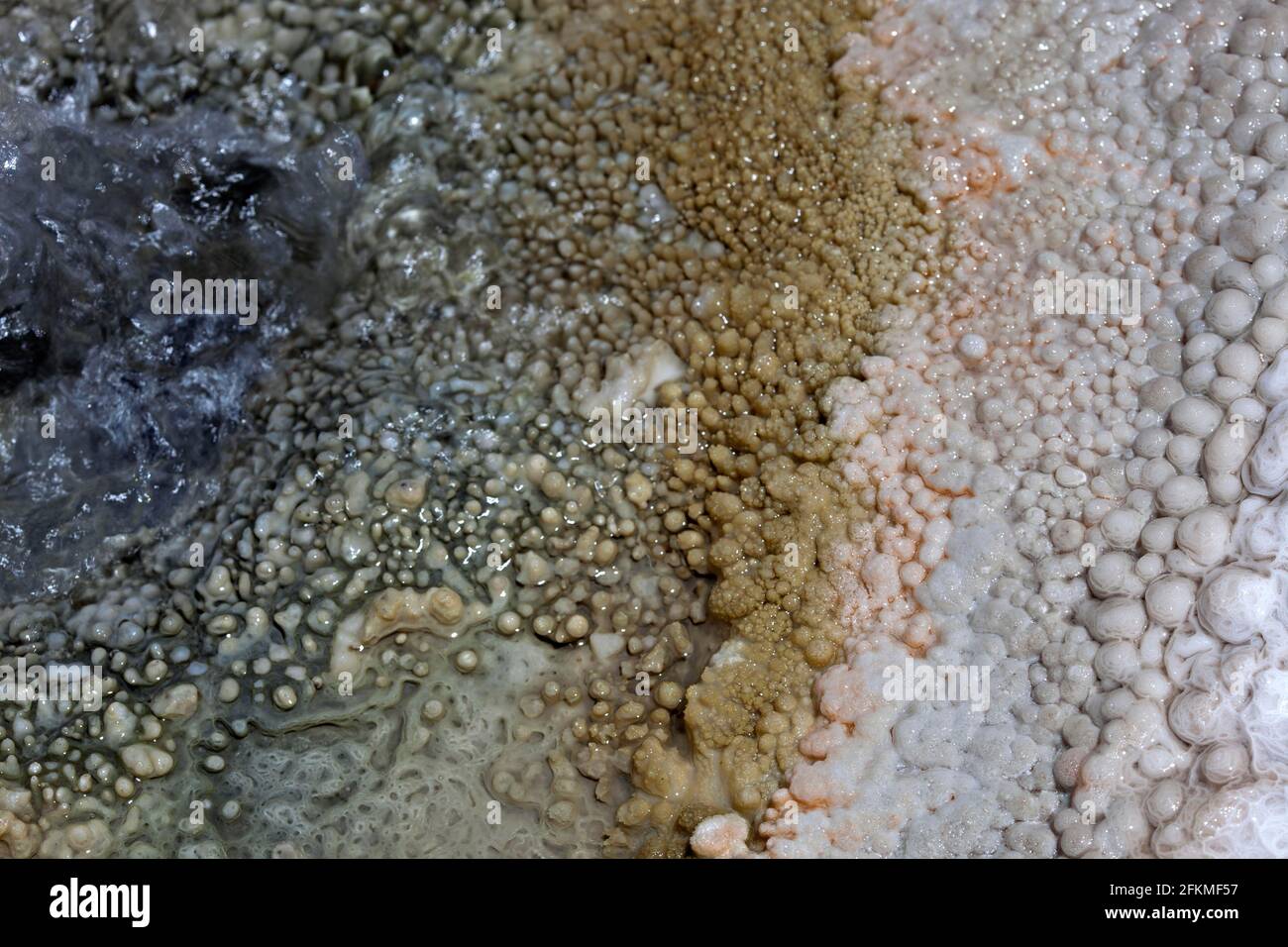 Minerals, Geyser, Altiplano, Chile Stock Photo - Alamy