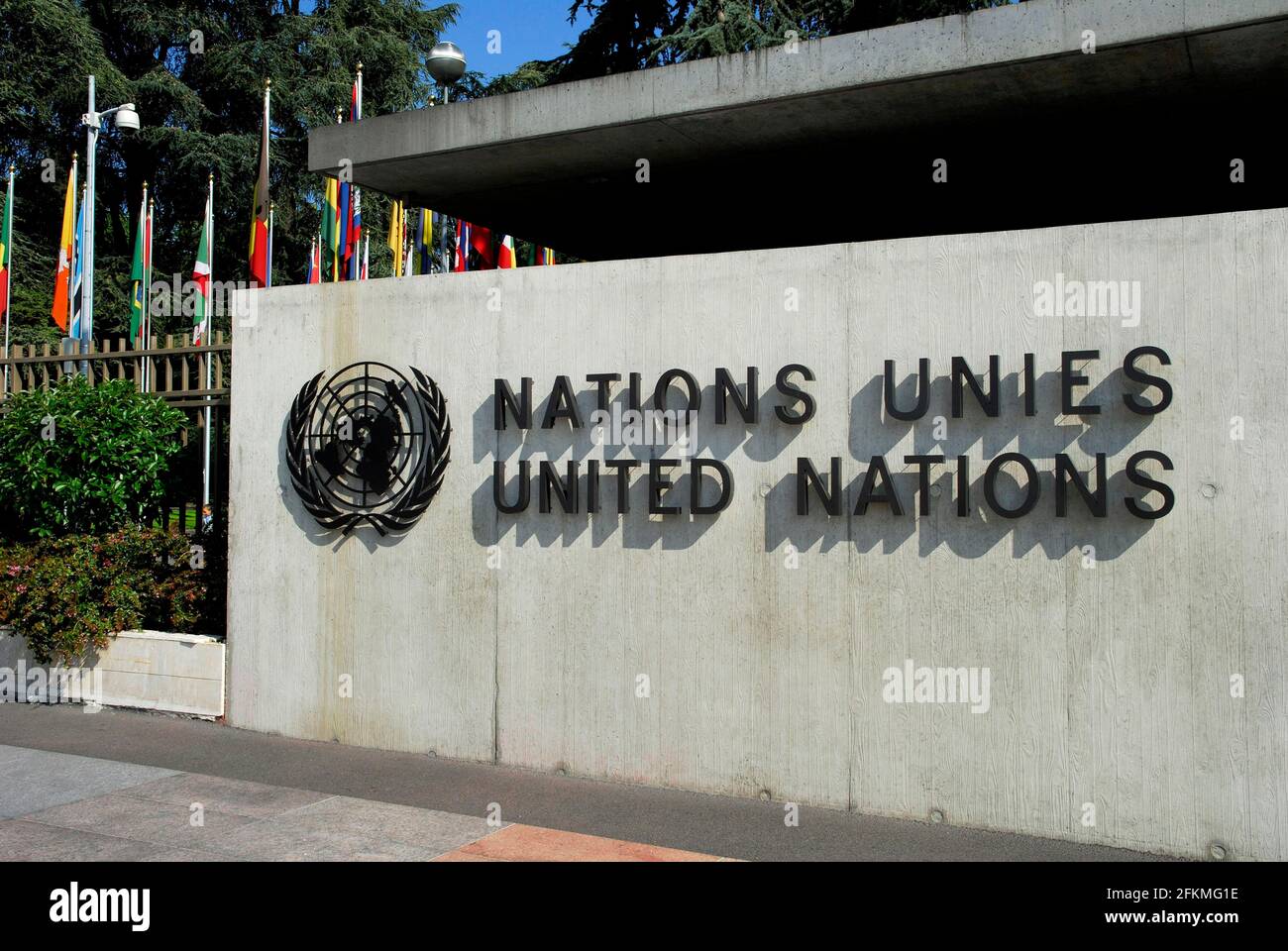 United Nations, UNO, UN, Place des Nations, Geneva, Canton of Geneva ...