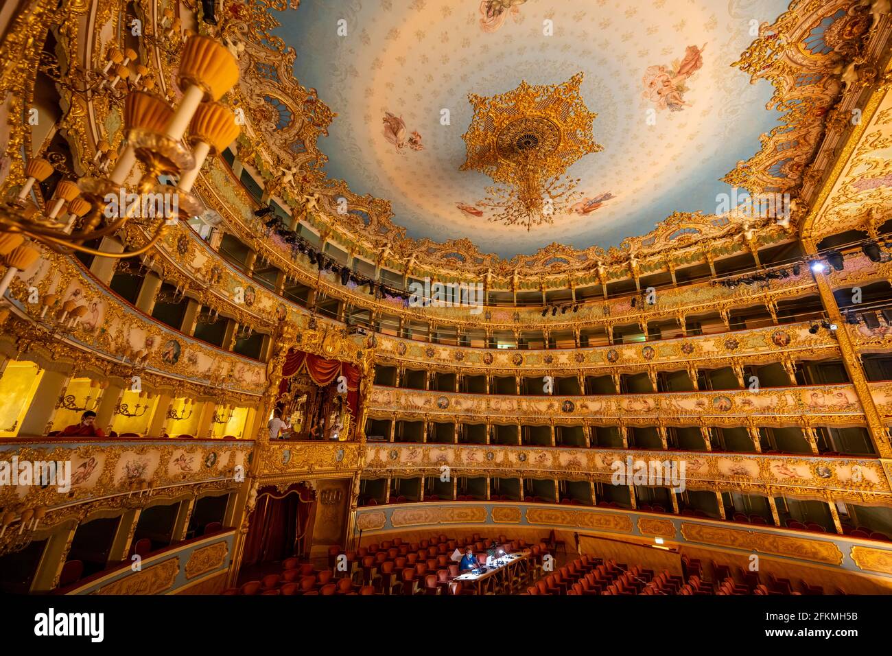 Auditorium of teatro la fenice hi-res stock photography and images - Alamy