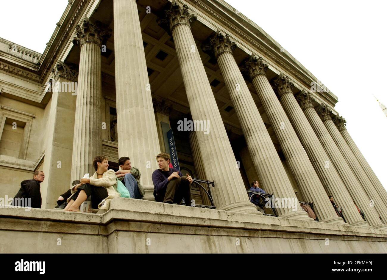 THE NATIONAL GALLERY LONDON JULY 2001 Stock Photo - Alamy