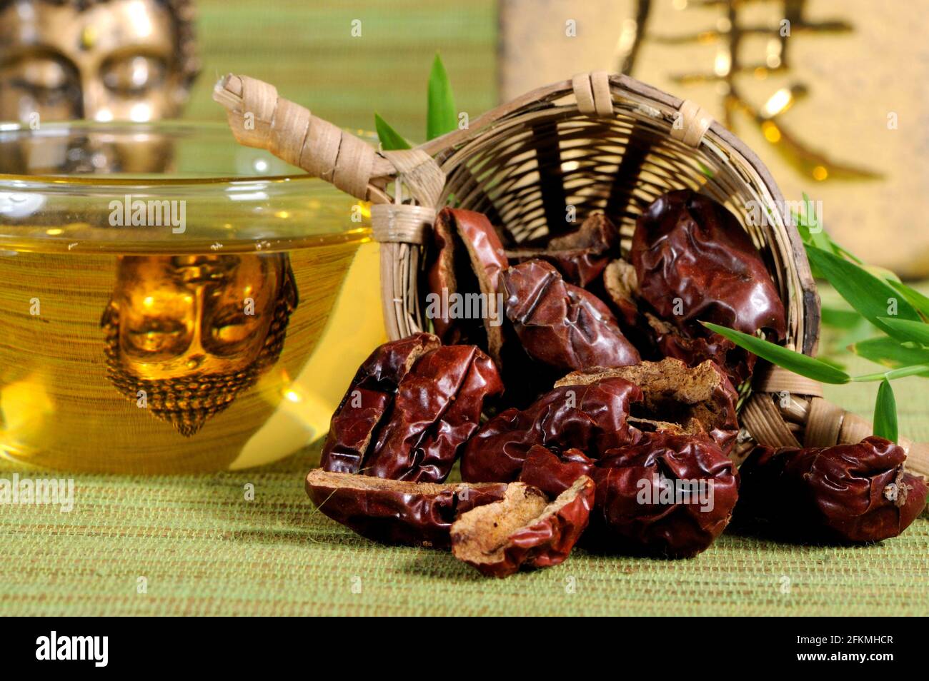 Cup of Jujube Fruit Tea (Jujubae Fructus), Da Zao, Jujube Fruit Tea ...