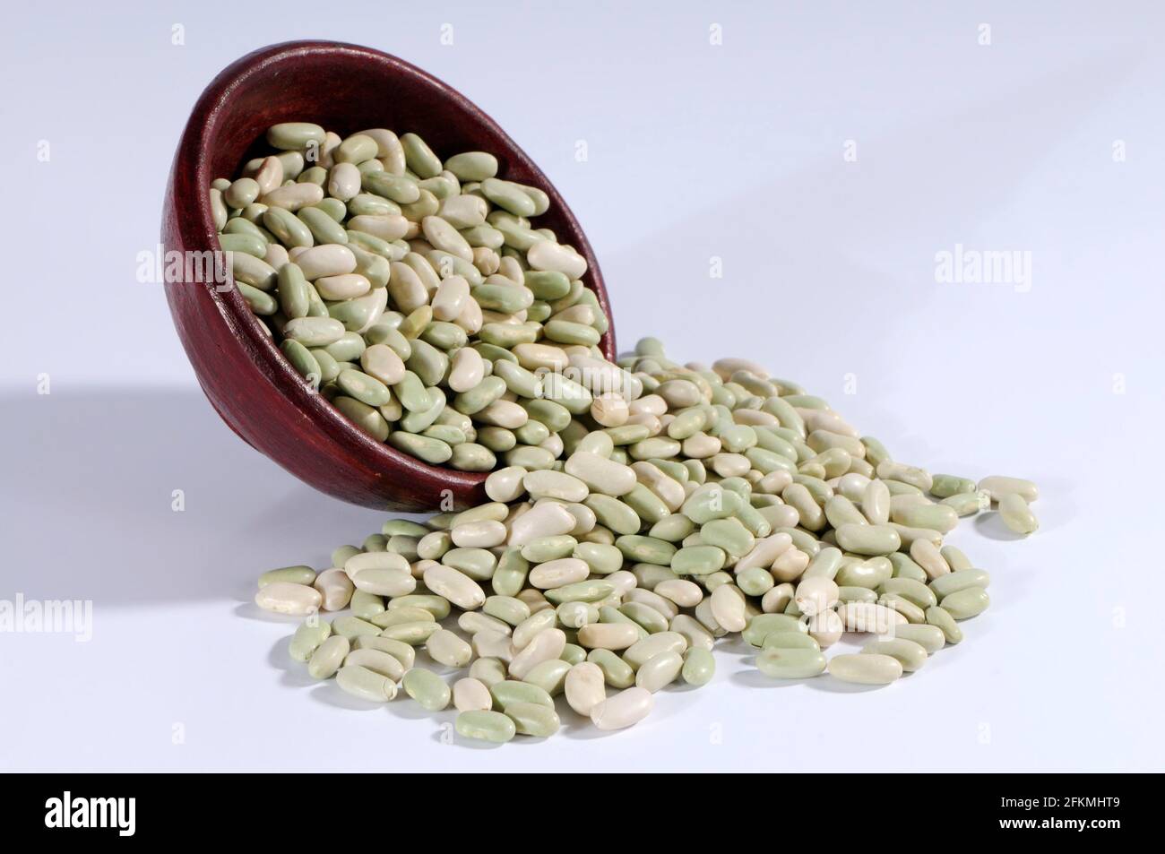 Flageolet beans, shell Stock Photo - Alamy