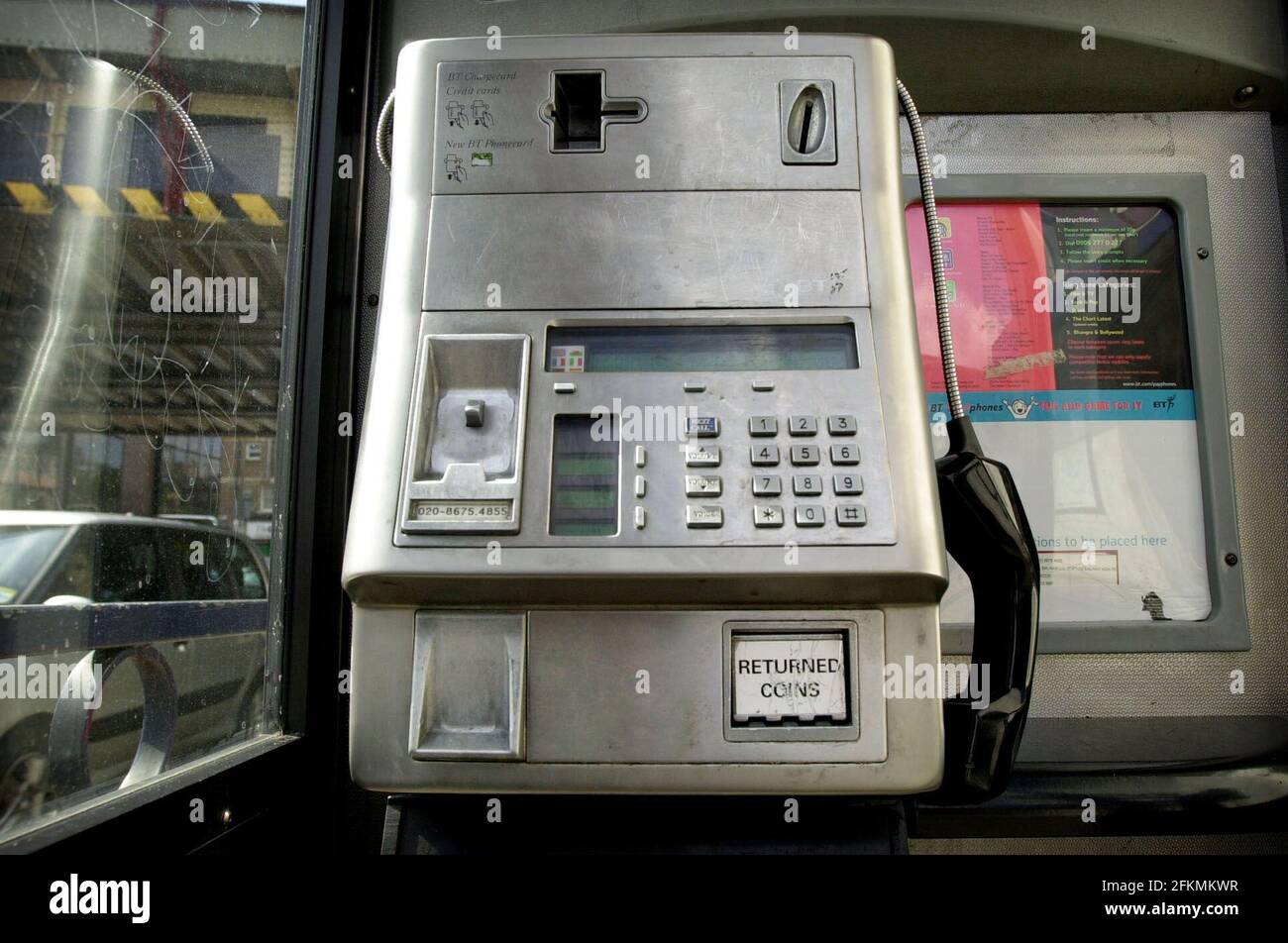 A BT PHONE BOX Stock Photo - Alamy