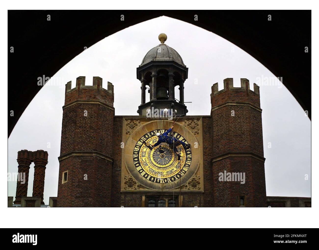 The Astronomical Clock at Hampton Court Palace June 2001 Steeplejack ...