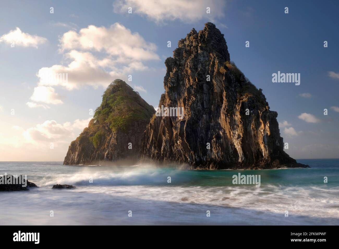 Breathtaking view of the famous Fernando de Noronha islands in Brazil ...