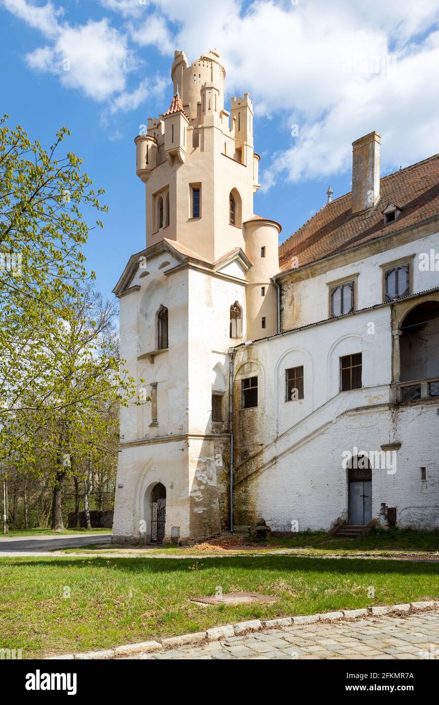 zamek, Breclav, Jizni Morava, Ceska republika / castle, Breclav town ...