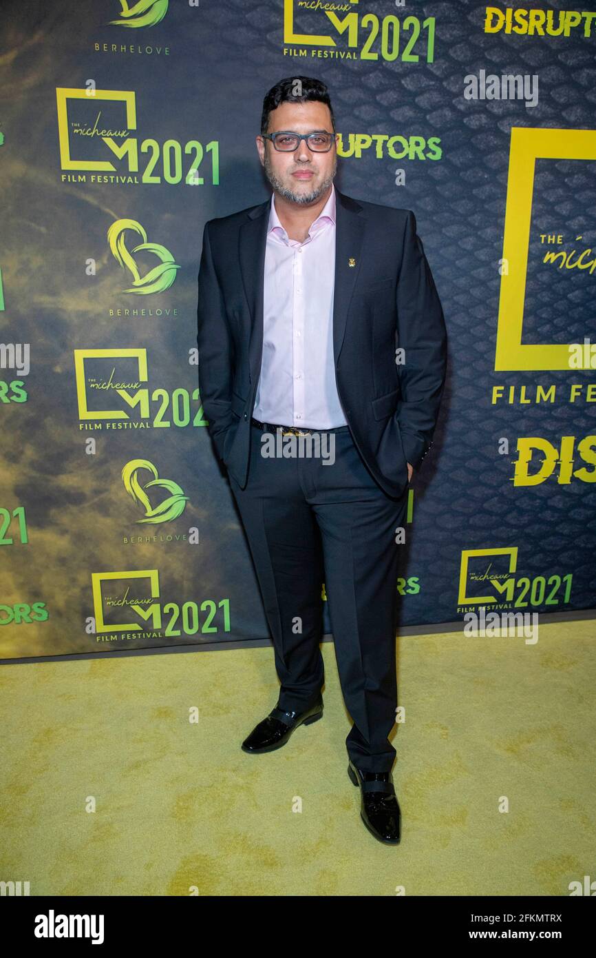 Hollywood, USA. 02nd May, 2021. Gregori J. Martin attends The Micheaux ...