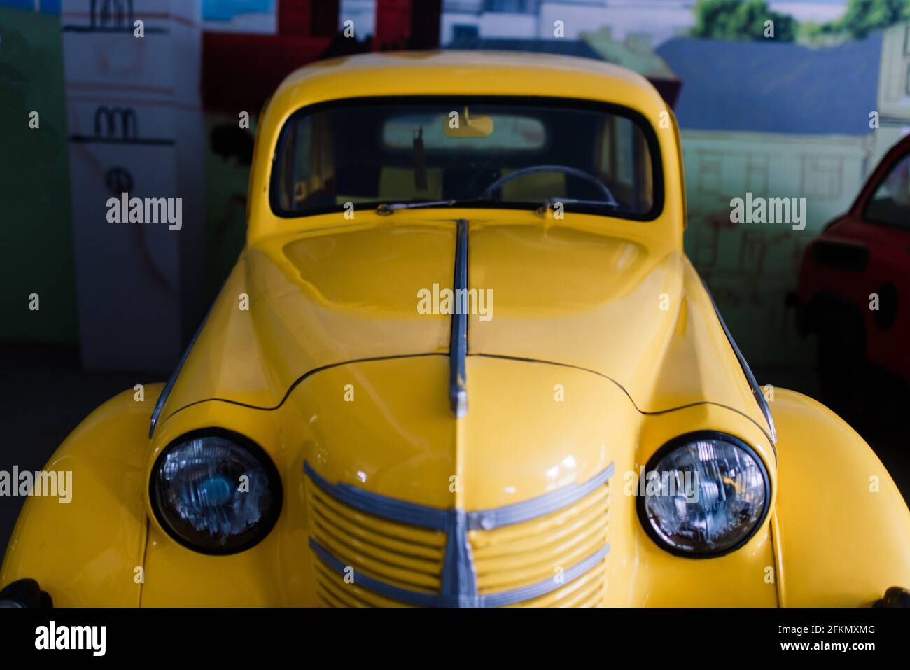 Auto world vintage car museum displaying automobile history, retro ...