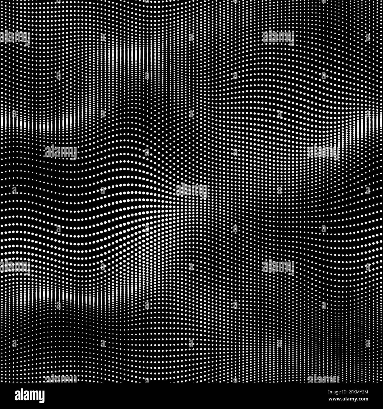 Seamless wavy array of dots pattern for print or digital use Stock ...