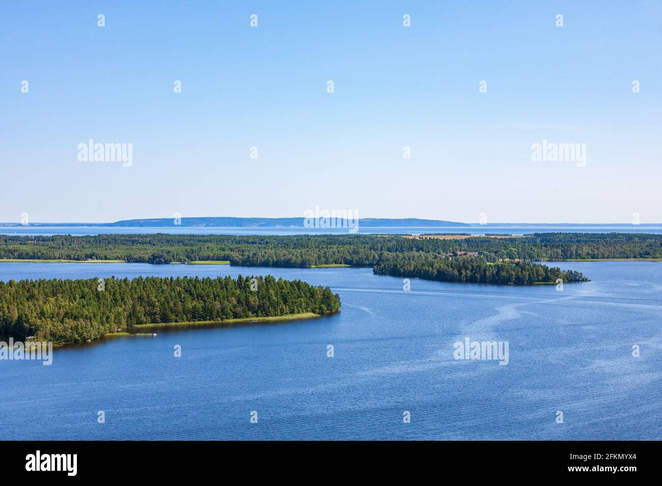 Vattern lake aerial view hi-res stock photography and images - Alamy
