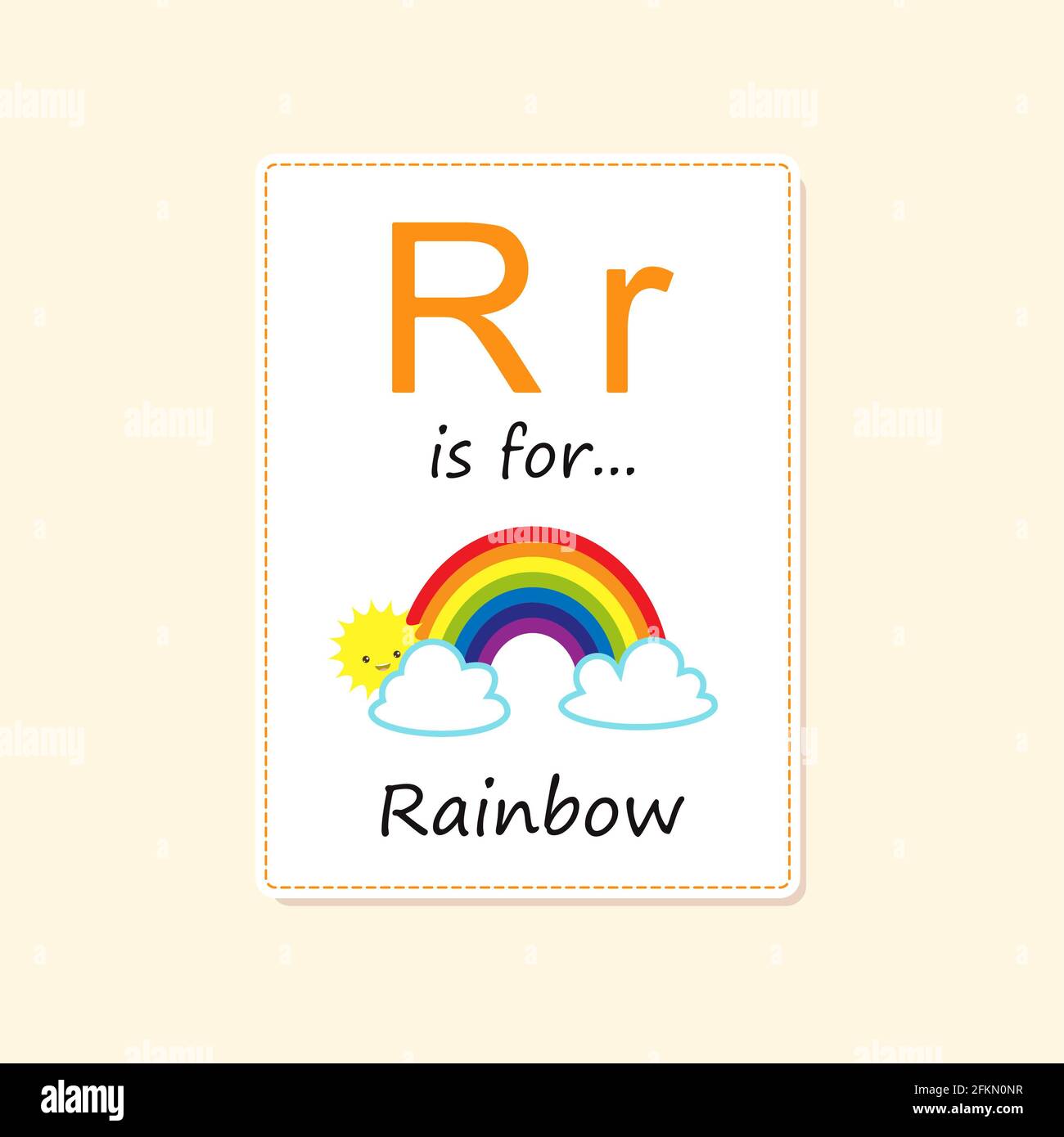 Cartoon flash cards hi-res stock photography and images - Alamy