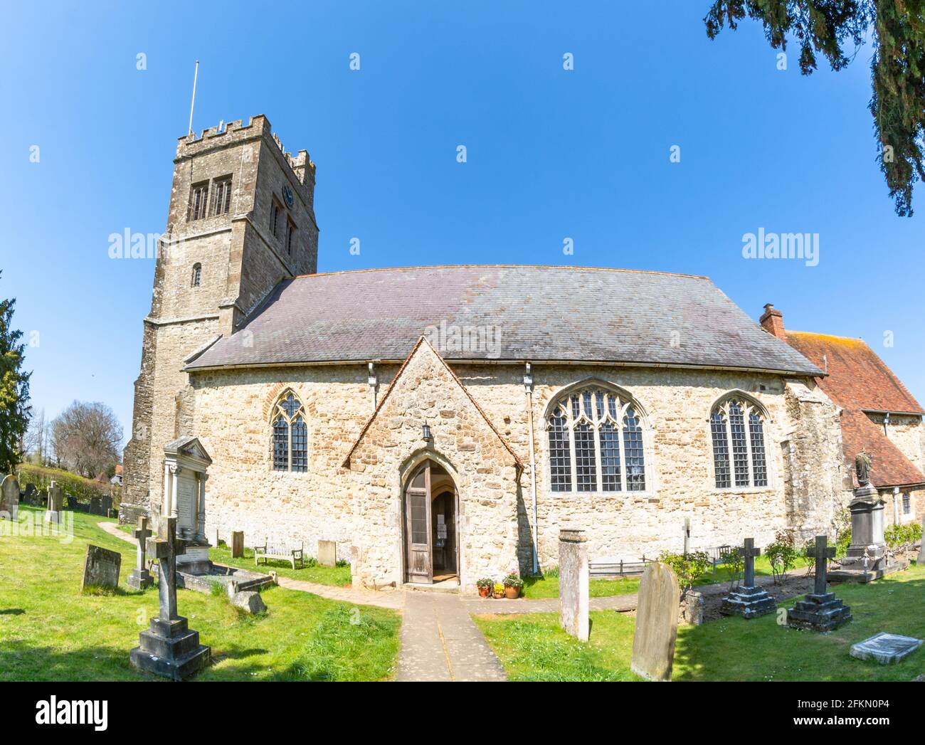 St Michael the Archangel Church, Smarden Stock Photo - Alamy