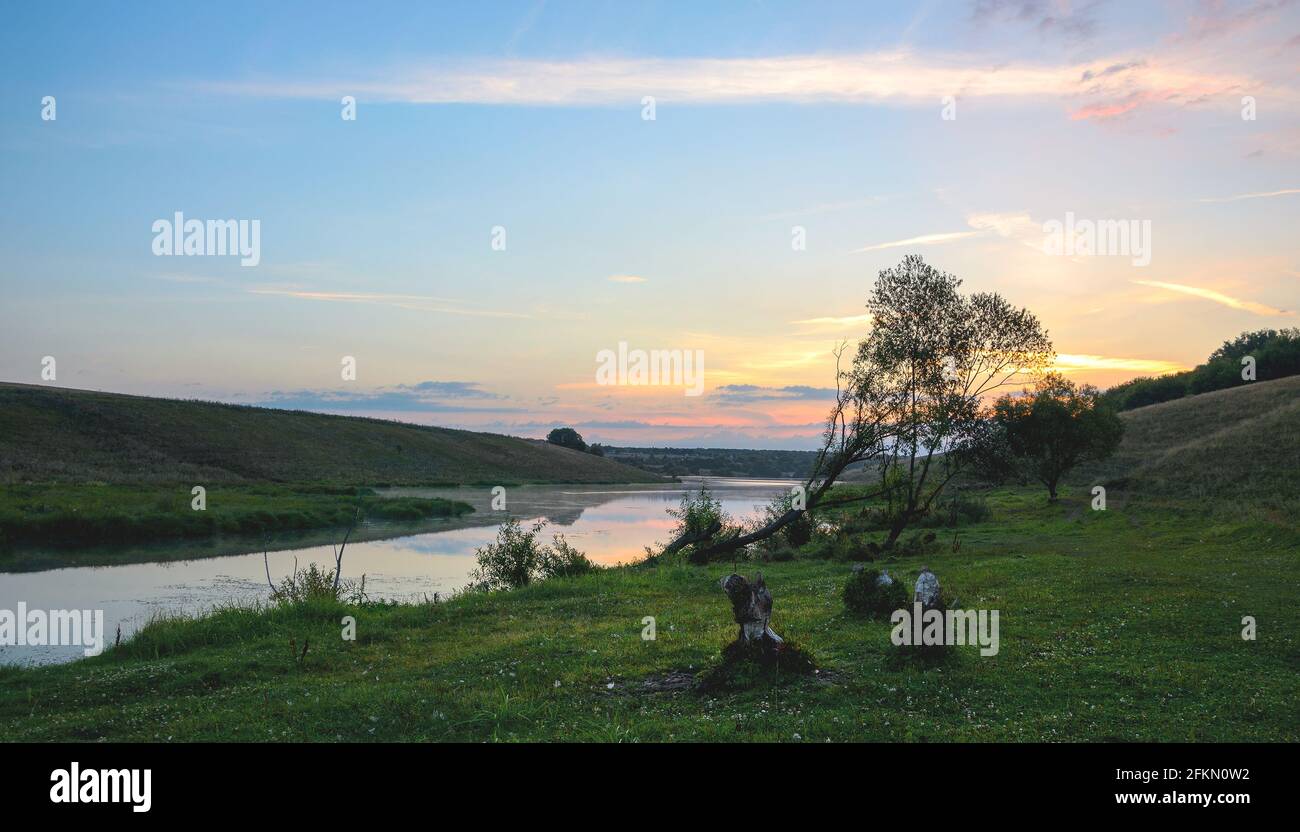 August sunrise hi-res stock photography and images - Alamy