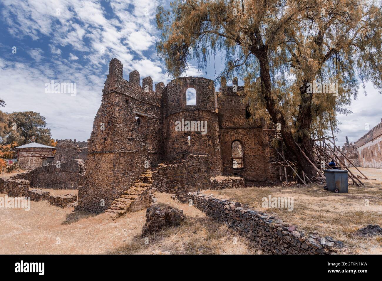 Fortress city in gondar hi-res stock photography and images - Alamy