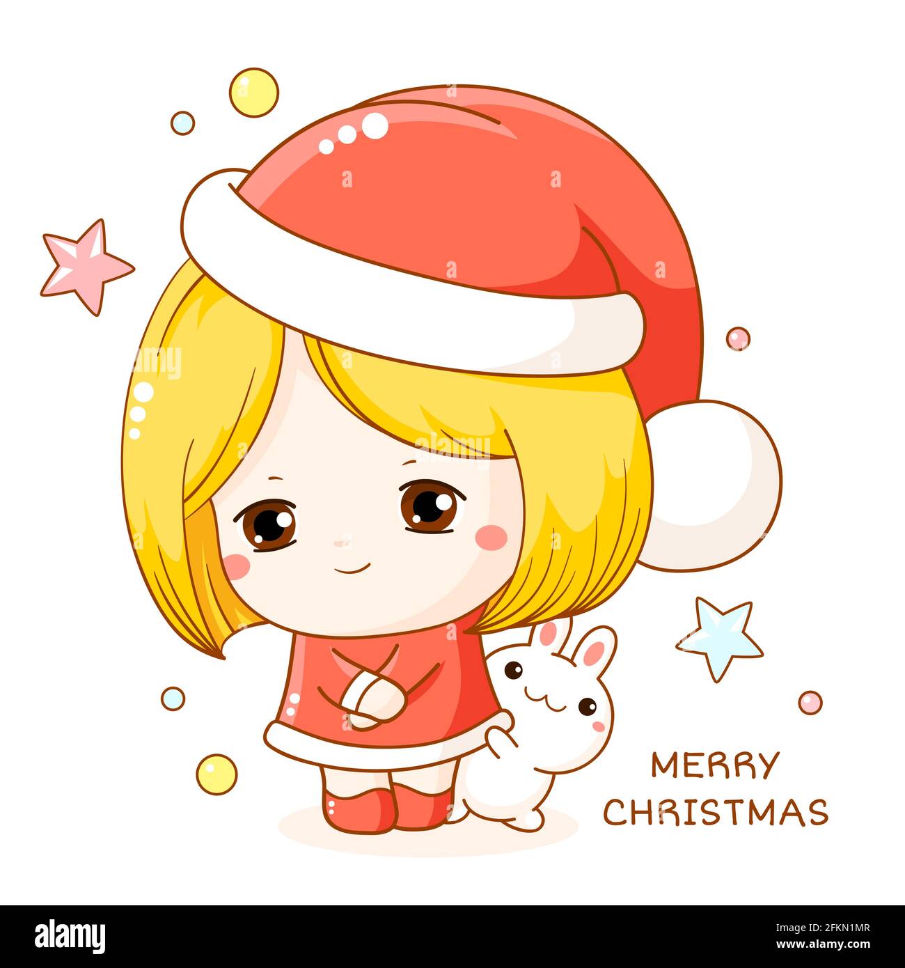 Shy Little Girl Animated