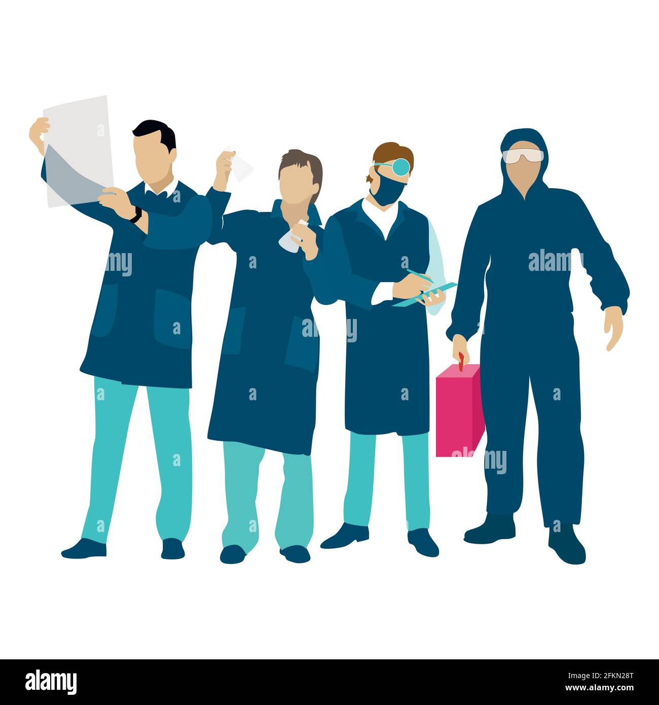 Staff emergency Stock Vector Images - Alamy