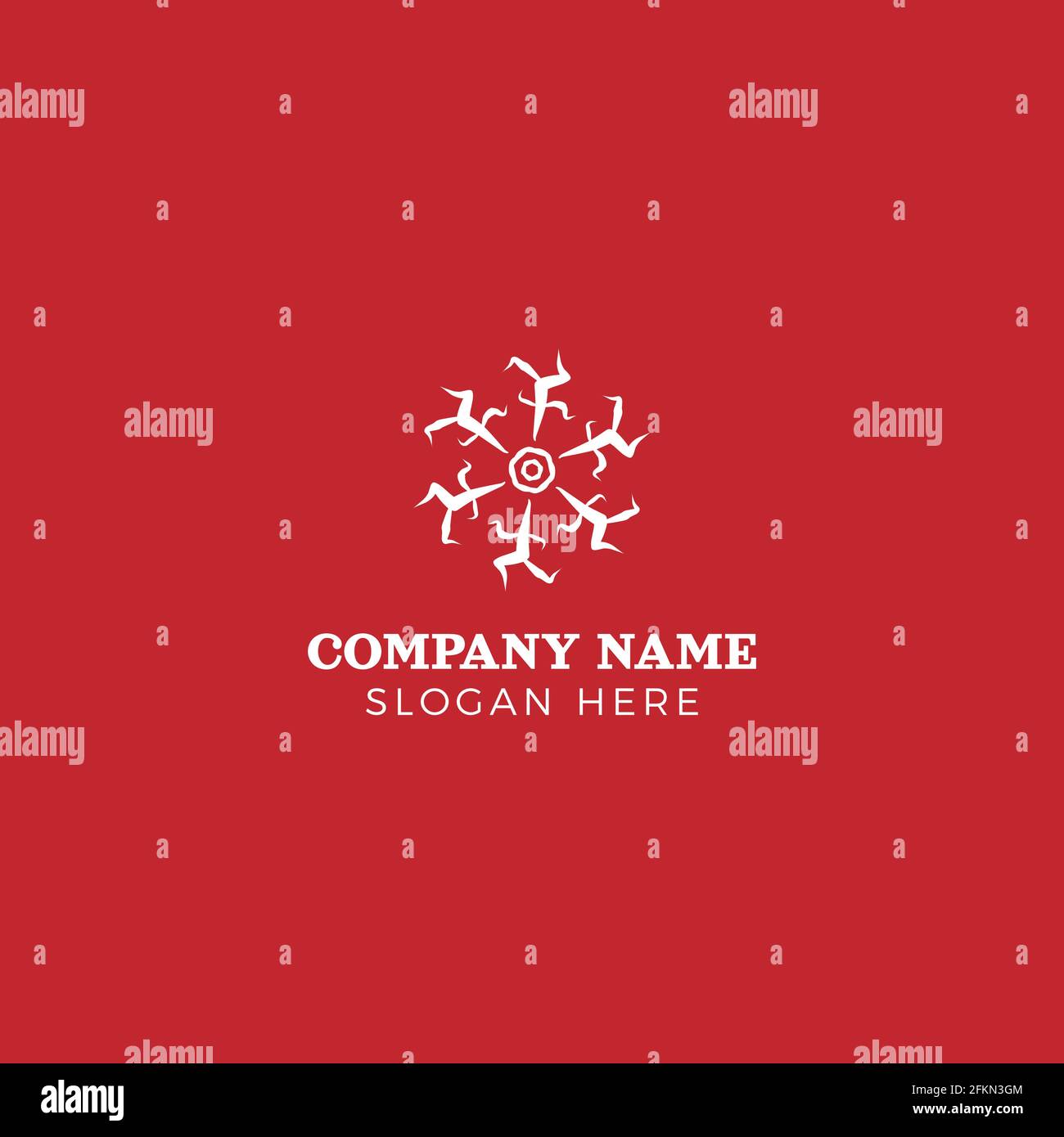 Aesthetic Hand Drawn Company Vector Logo Design EPS10 Stock Vector ...