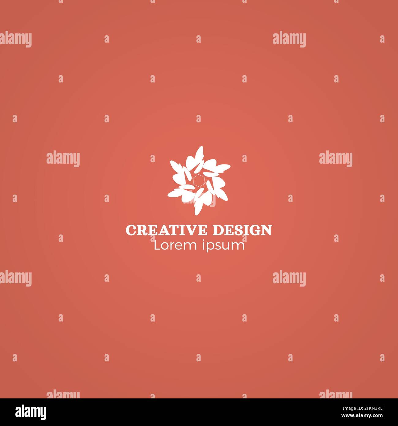 Abstract Creative Design Vector Logo eps10 Stock Vector Image & Art - Alamy