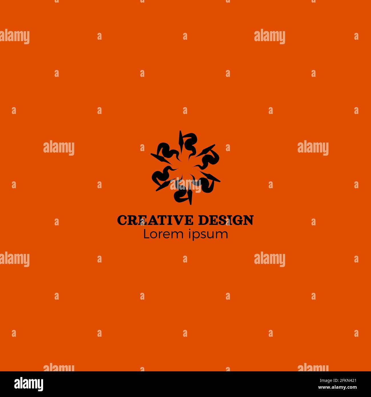 Cool Aesthetic Creative Logo Design Stock Vector Image & Art - Alamy