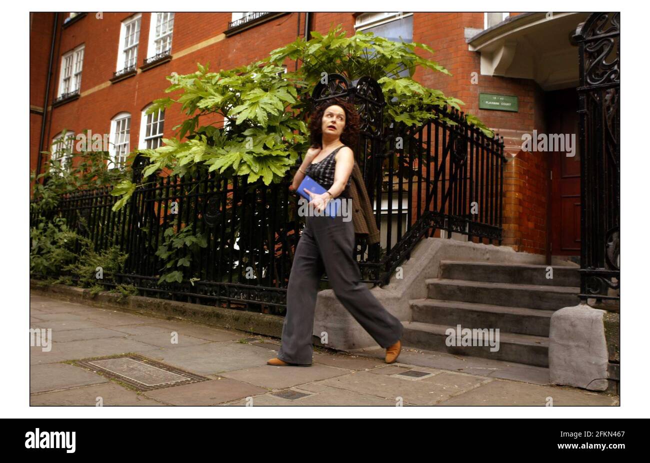 Julia Pascal for health page pic David Sandison 27/5/2004 Stock Photo ...