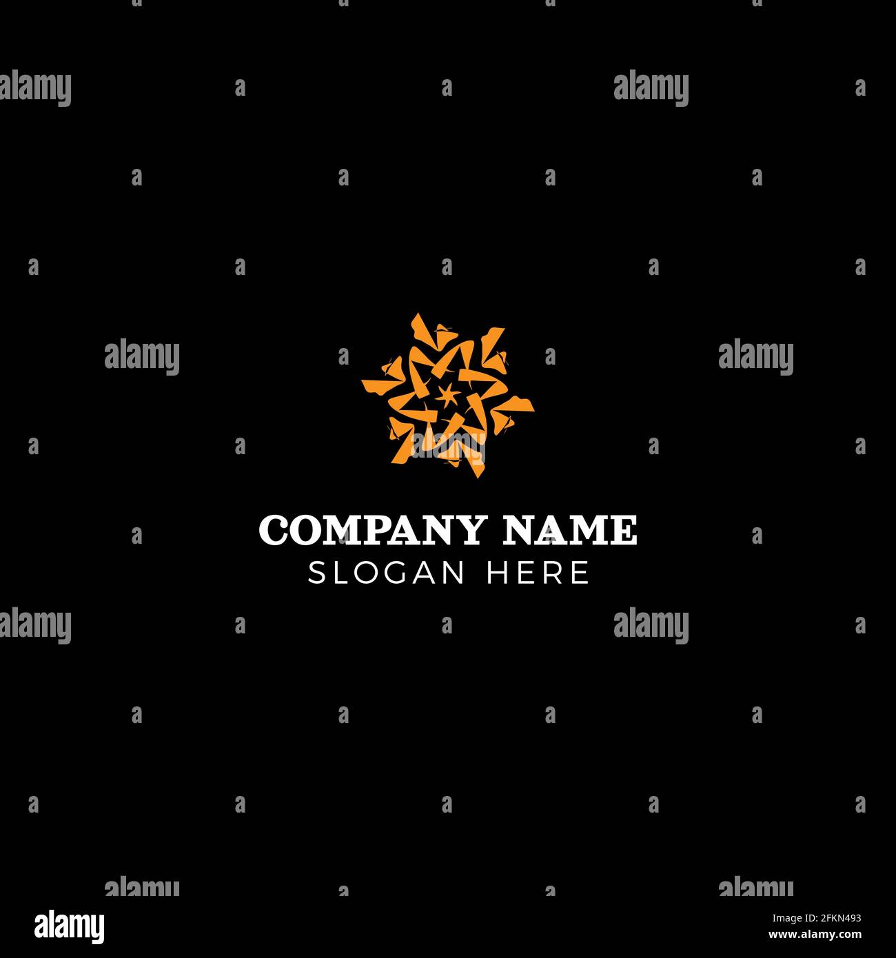 Bright Star Company Vector Logo Design Stock Vector Image & Art - Alamy