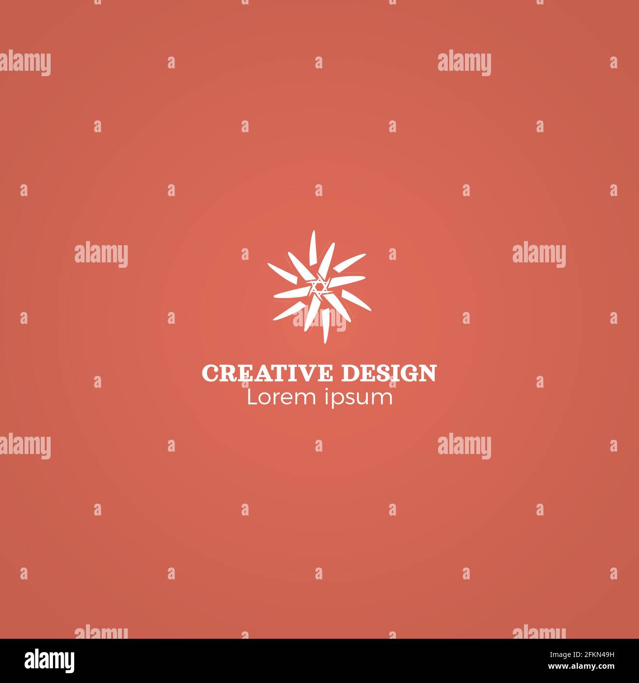 Unique Aesthetic Creative Logo Design Vector Stock Vector Image & Art ...