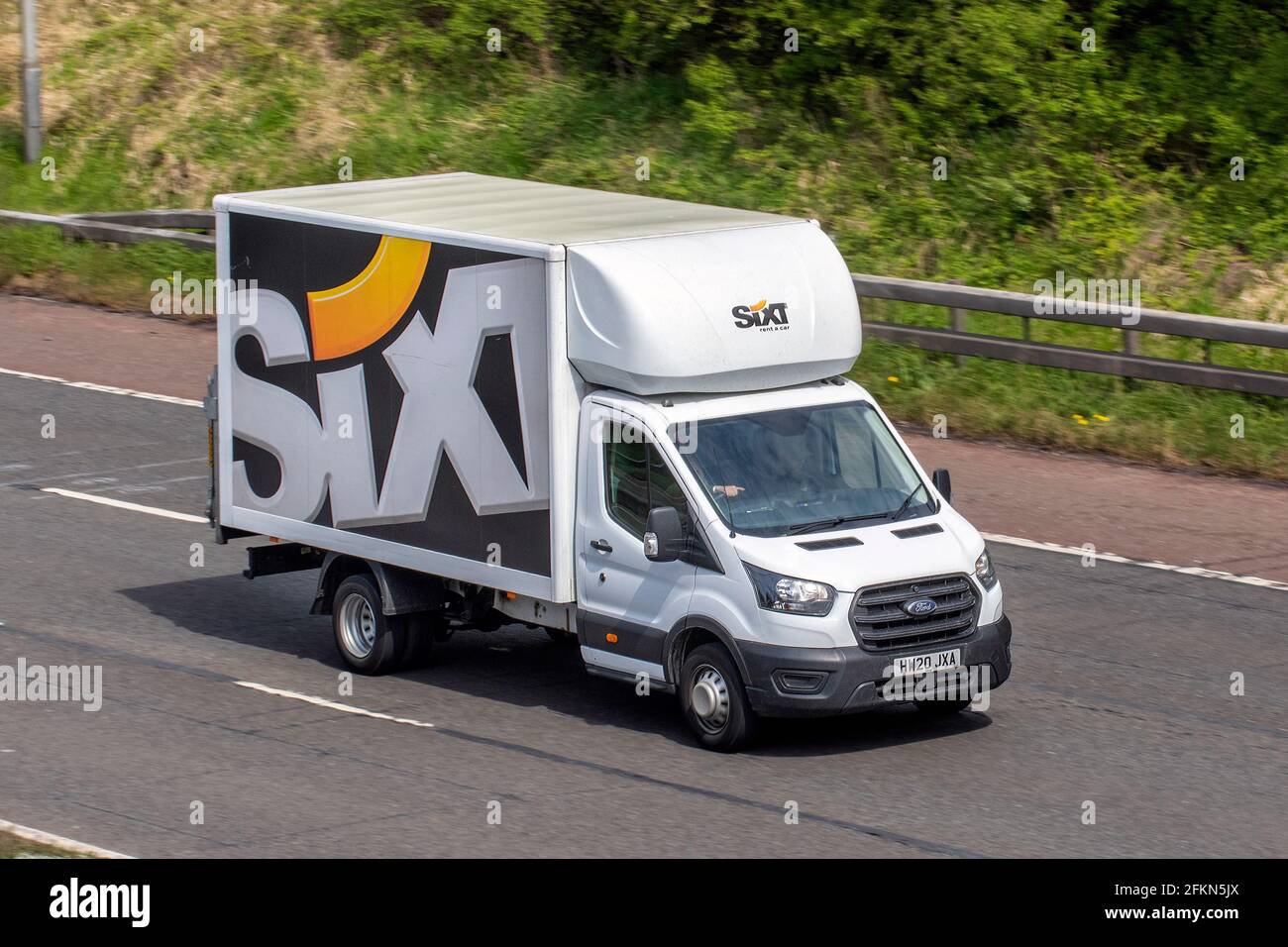 Sixt Box Van vehicle hire; 2020 Ford Transit 350 Leader Ecoblue SIXT ...