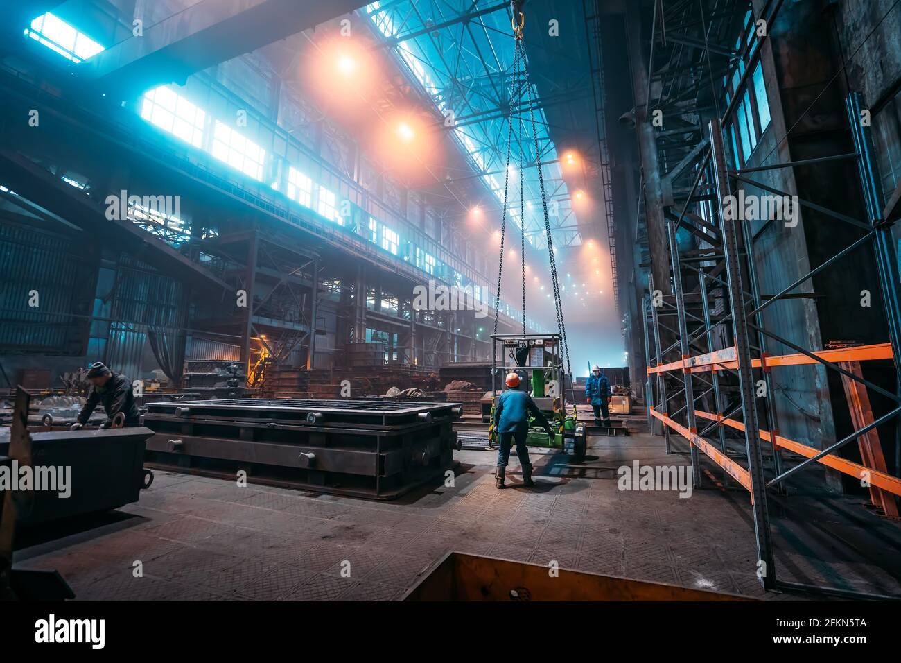 Steelmaking cranes hi-res stock photography and images - Alamy